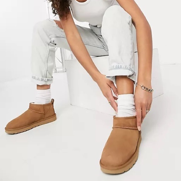 UGG | Shoes | Ugg Womens Classic Ultra Mini Chestnut 11619 Che | Poshmark